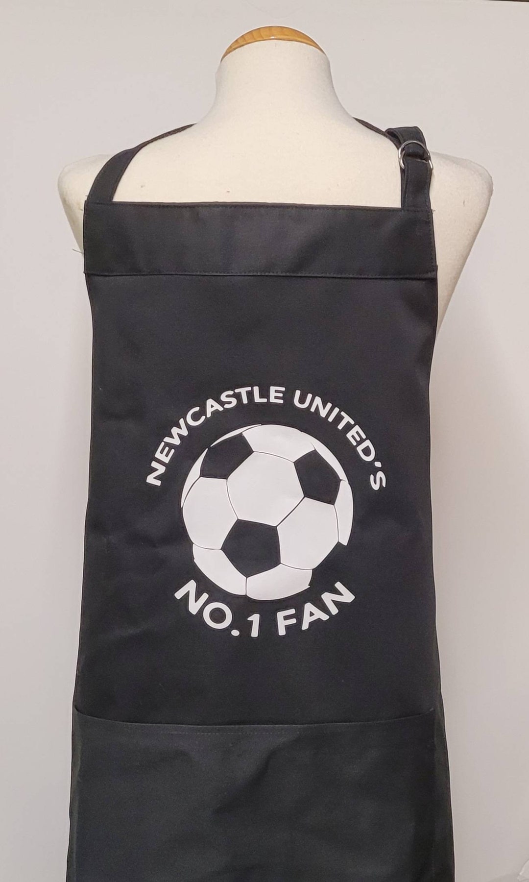 Newcastle No.1 Fan - Option to Personalise. Large Adult Apron With ...
