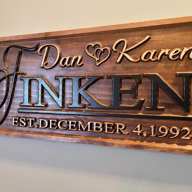 Cnc Carved Signs - Etsy