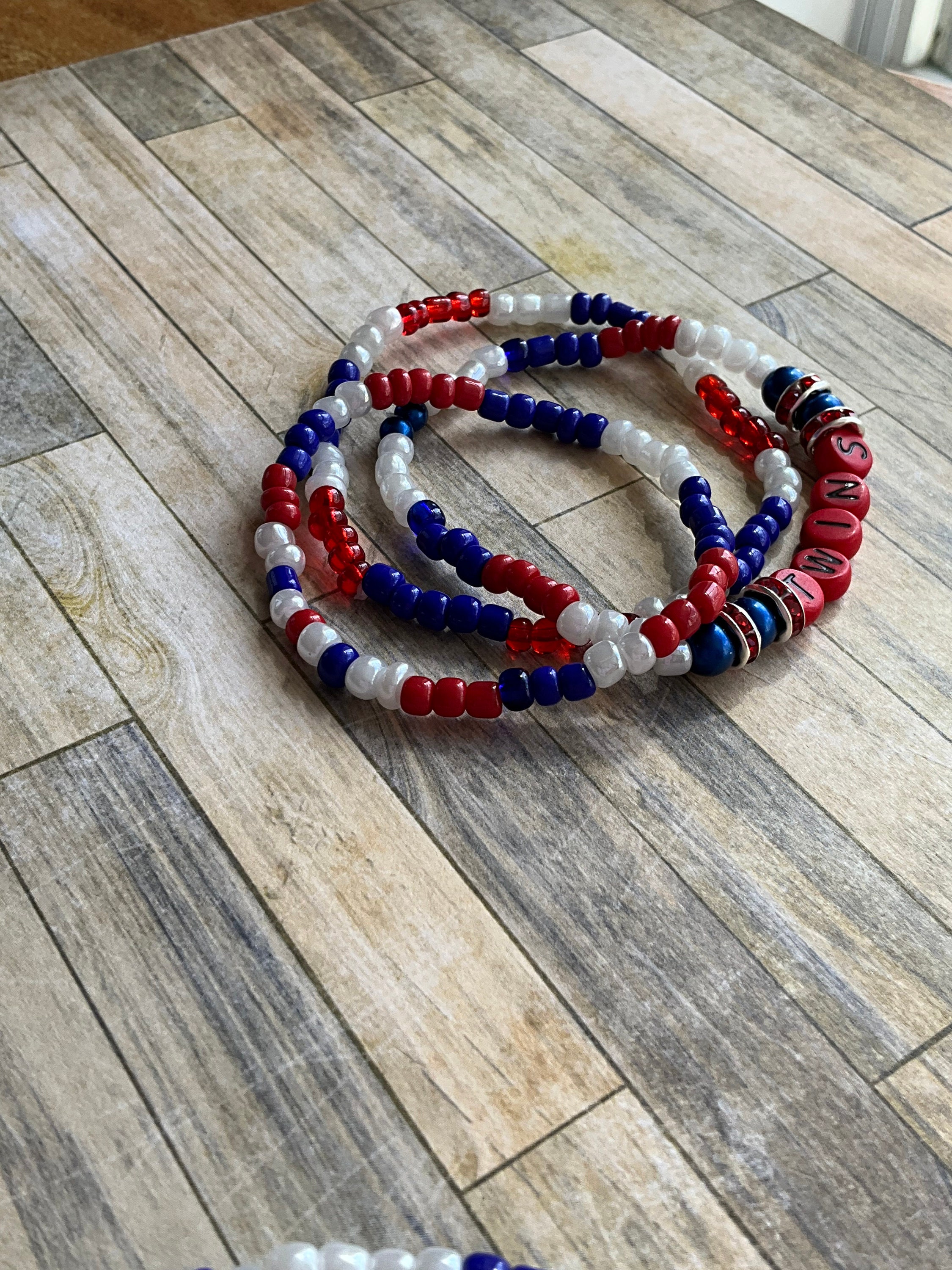 Sport Team Beaded Bracelet Baseball Professional Team MLB Merchandise ...