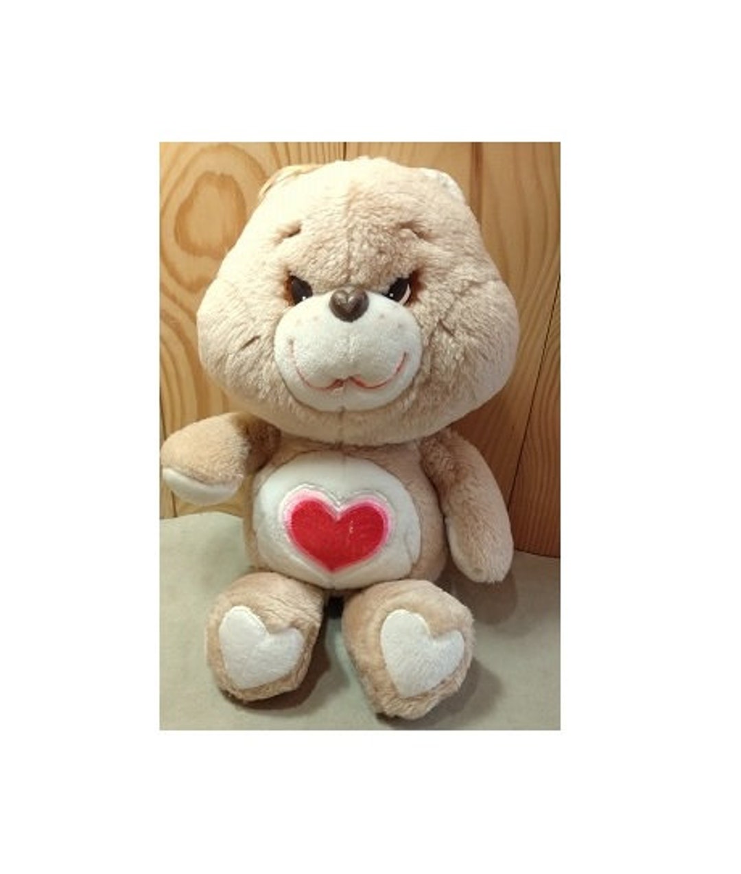 Care Bears Carebears Kenner Vintage Cuddly Bears TENDERHEART BEAR 1983 ...