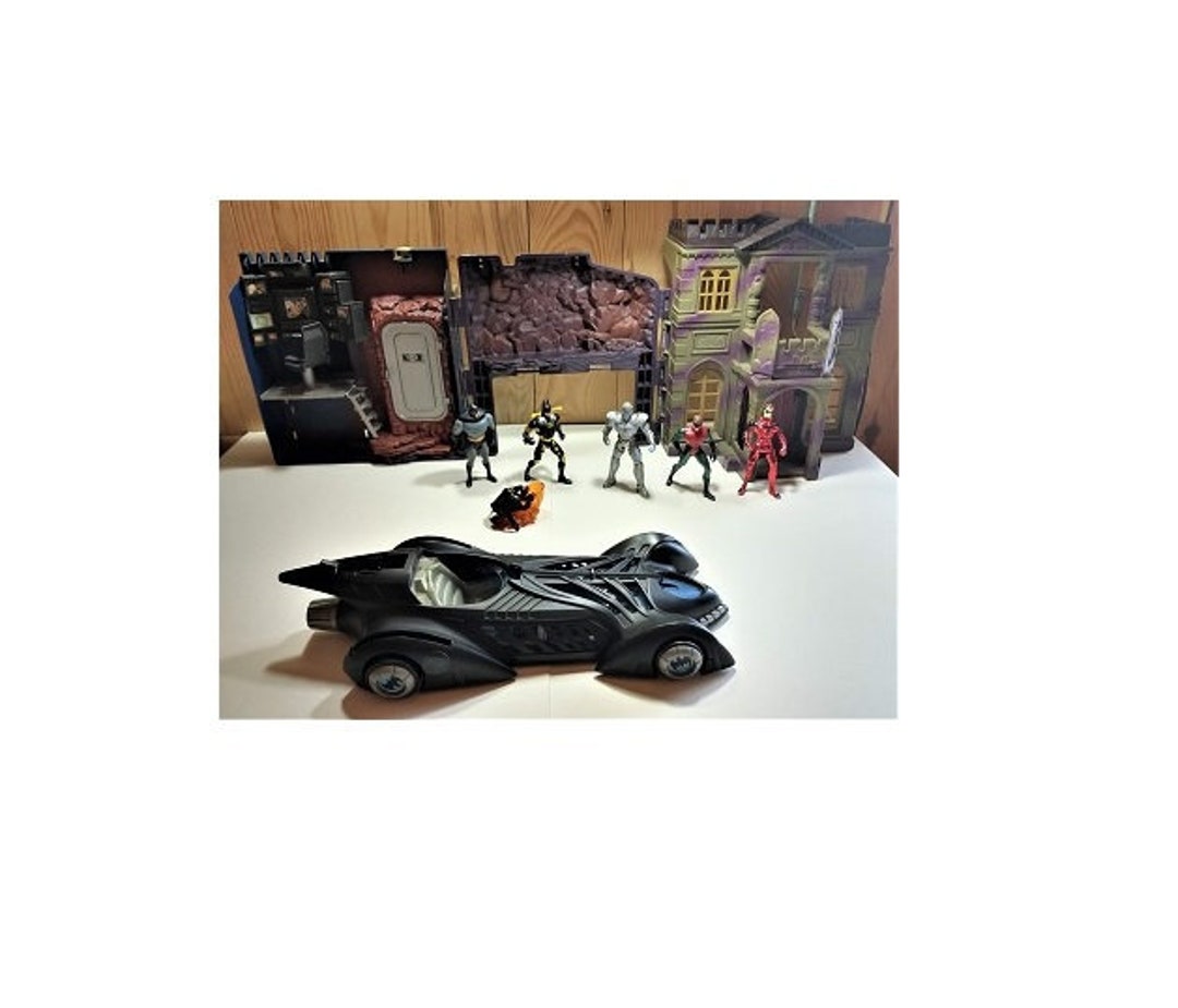 Vintage 1990's Batman and Robin Mr Freeze Arnold Schwarzenegger Wayne ...