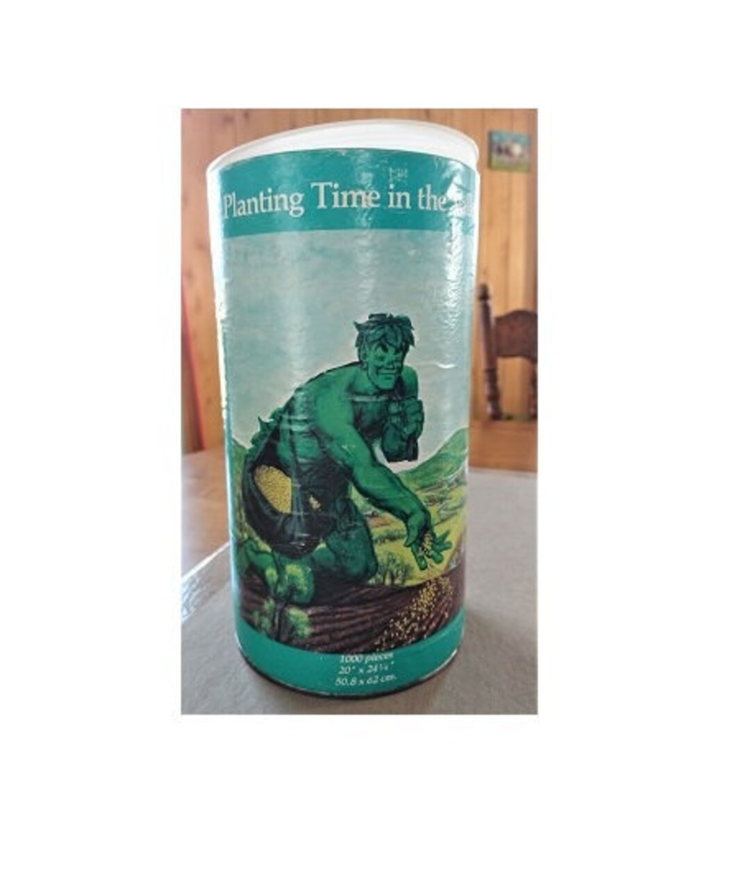 Vintage 1981 the Green Giant Puzzle Small Weights 1000 Pieces 20" X 24 ...