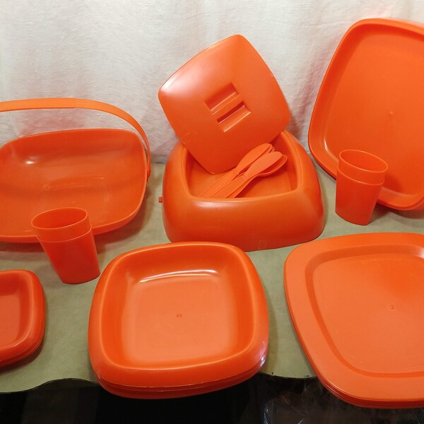 Plastic Picnic Set - Etsy