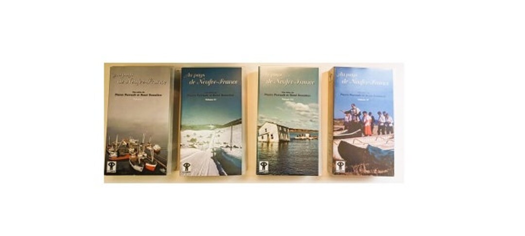 Box Set 4 VHS Cassettes National Film Office NFB la Neufve-france 1958 ...