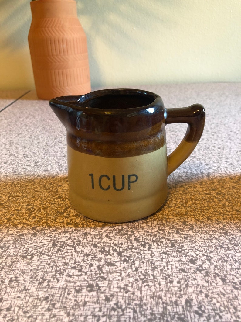 Vintage Ceramic Measuring Cups - Etsy