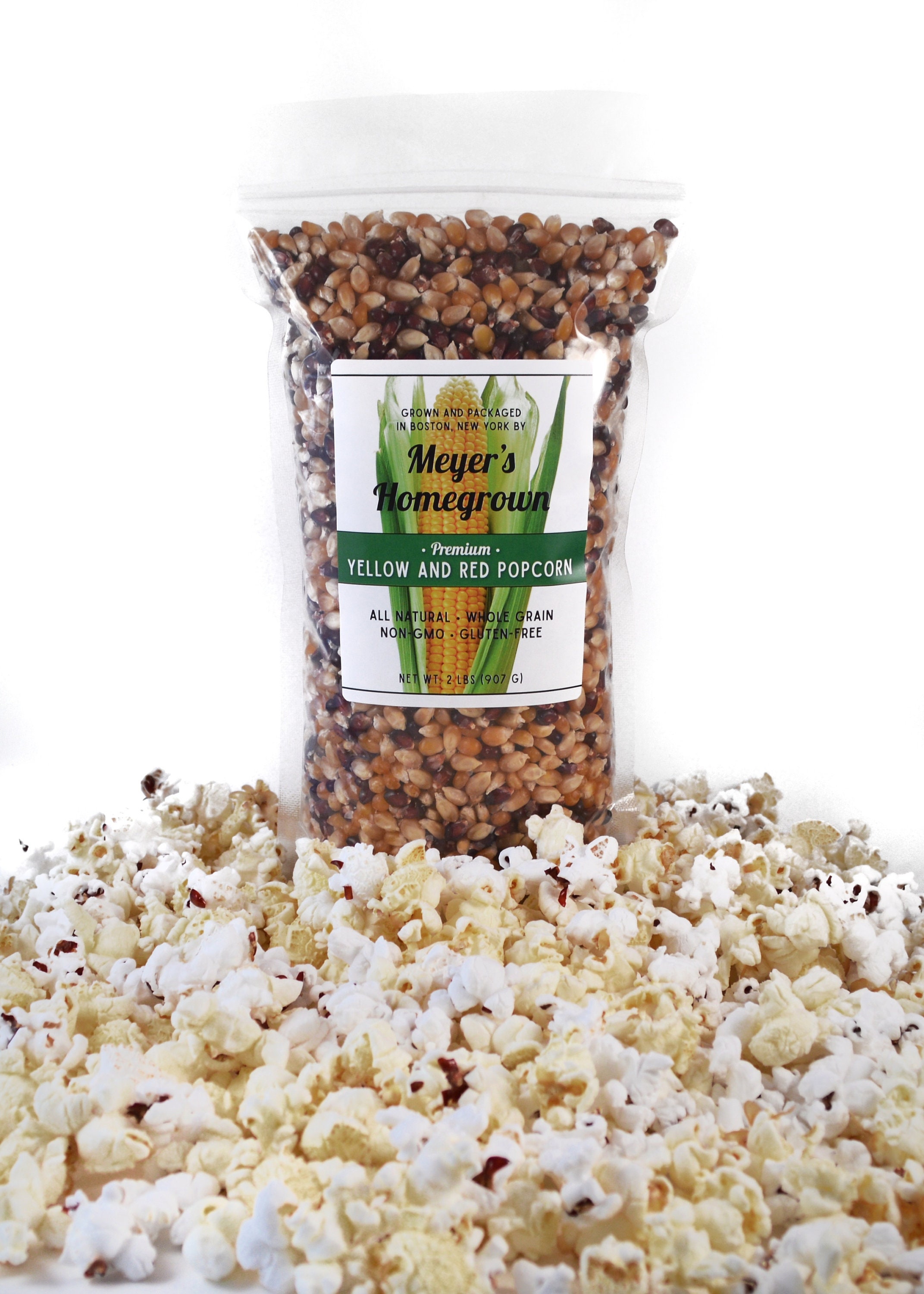 Red and Yellow Popcorn Kernels 2lbs or 1lb - Etsy