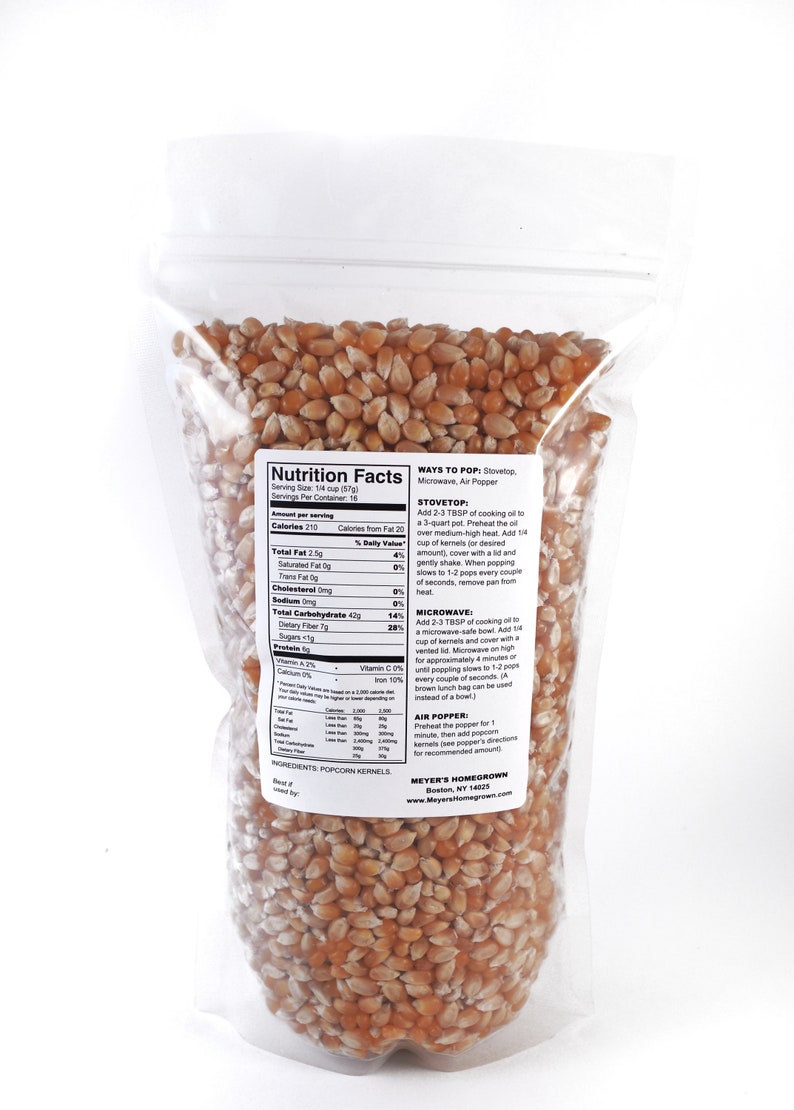 Yellow Popcorn Kernels (2lbs) - Etsy