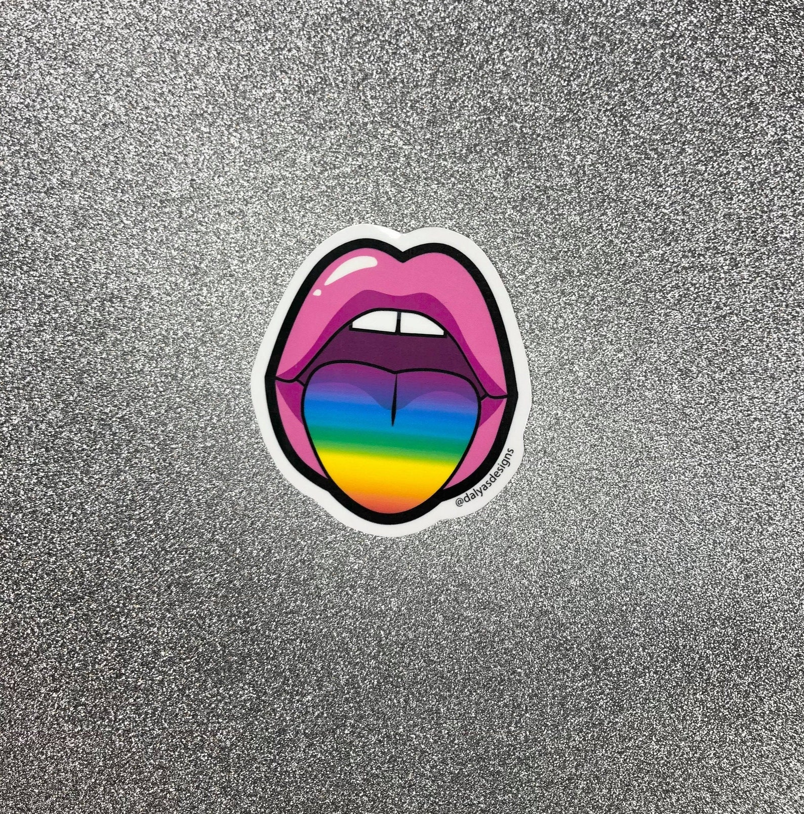 LSD Lip Stickers Glossy Custom Stickers Sexy Lip Stickers - Etsy Australia