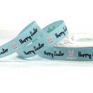 Happy Easter Ribbon Cotton/ Grosgrain Ribbon by Bertie's Bows. per ...