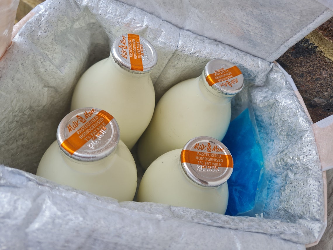Make Your Own Insulated Milk Bottle Box/carrier: Instructions - Etsy UK