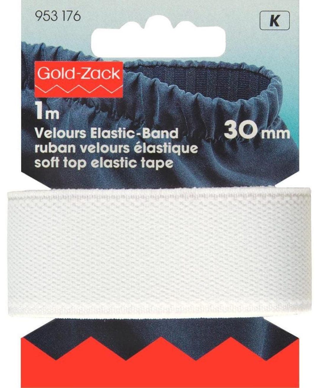 Prym White Soft Top Elastic 30 Mm X 1 M. - Etsy