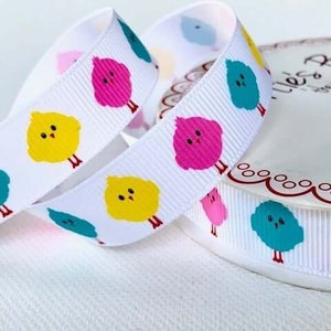 Happy Easter Ribbon Cotton/ Grosgrain Ribbon by Bertie's Bows. per ...