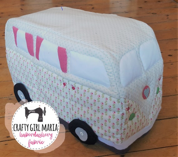 Campervan Fabric Sewing Machine Cover Pattern: PDF Download. - Etsy
