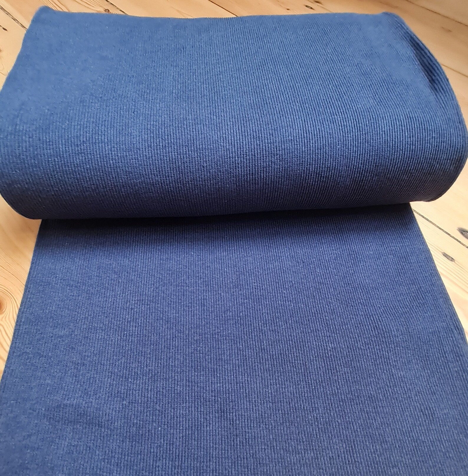 Tubular Jersey Ribbing Knit Cotton Fabric X Half Metre. | Etsy