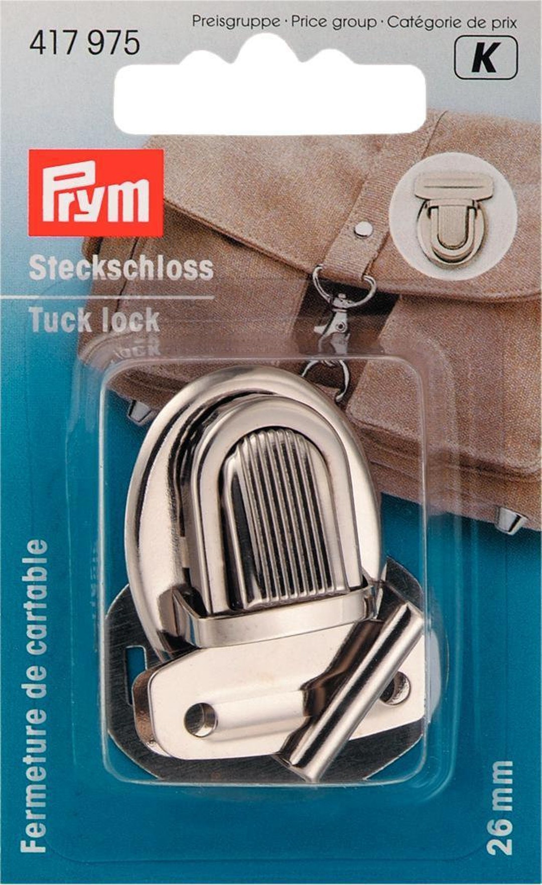 Metal Tuck Twist Lock / Bag Closure/ Bag Clasp Catch Fasteners for Bags ...