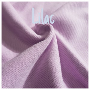 Tubular Jersey Ribbing Knit Cotton Fabric X Half Metre. | Etsy