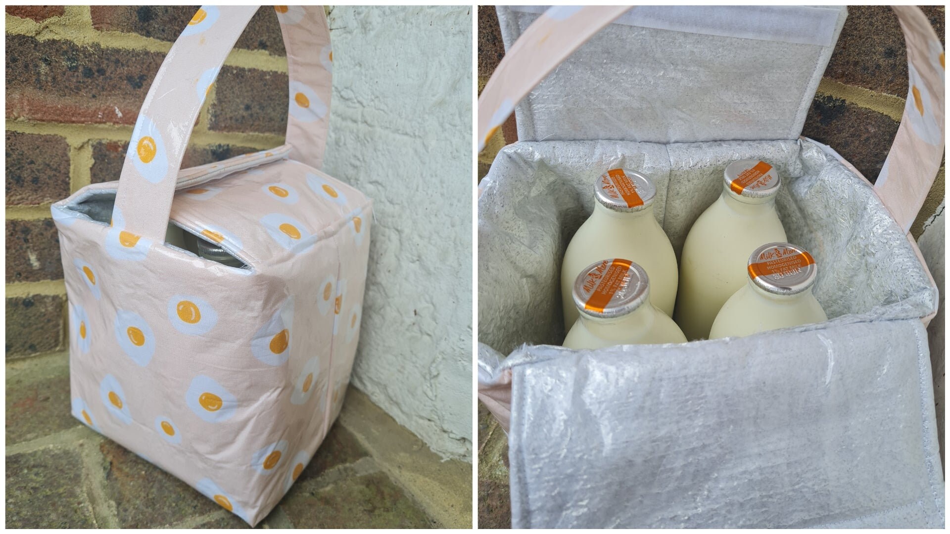 Make Your Own Insulated Milk Bottle Box/carrier: Instructions - Etsy UK