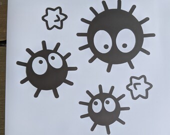 Soot Sprite Decal | Etsy