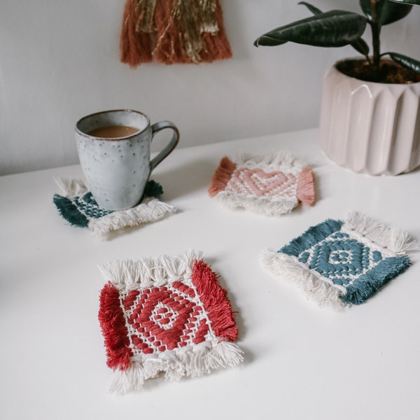 Hand Woven Coasters - Etsy
