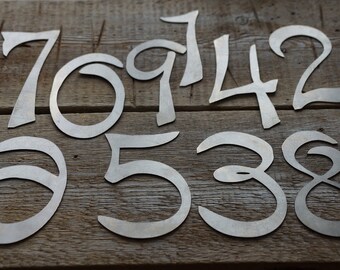 Metal Numbers Clock | Etsy