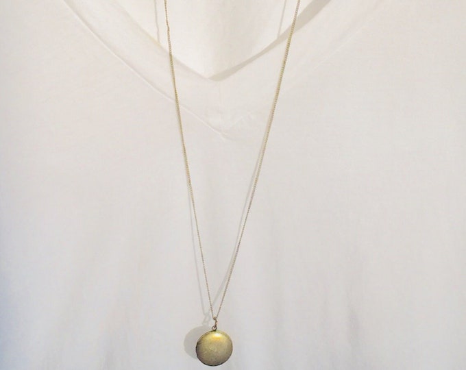 Locket Necklace Small Pendant Necklace Simple Locket Necklace Jewelry ...