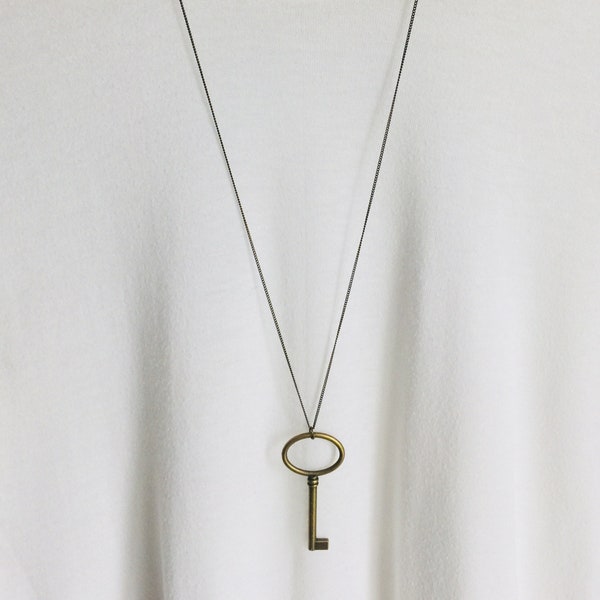 Key Necklace - Etsy