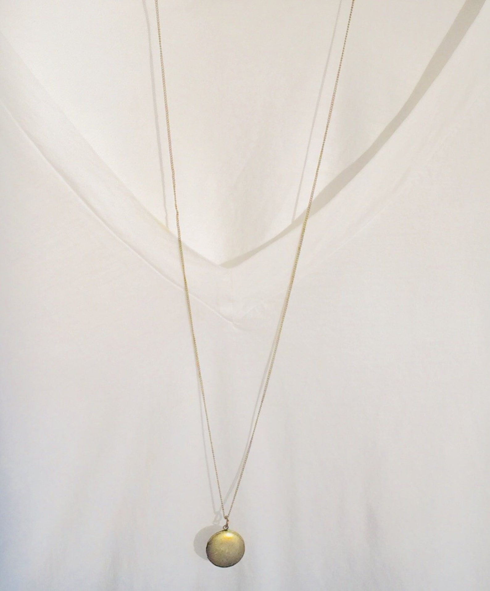 Locket Necklace Small Pendant Necklace Simple Locket Necklace Jewelry ...