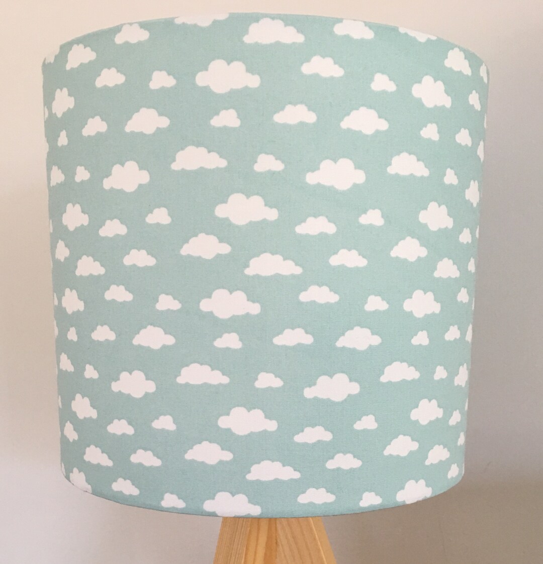 Handmade Childrens Lampshade-pale Green nursery-baby - Etsy