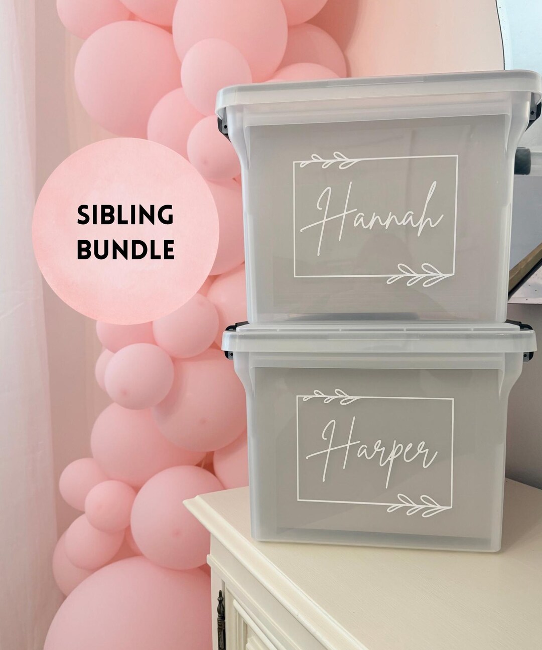 Sibling Bundle - Ultimate Kids Memory Box – Premium Keepsake System for ...