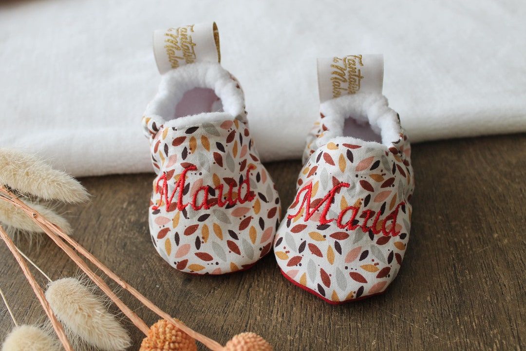 Soft Slippers Baby Several Models Birth Gift Slipper Easy to - Etsy