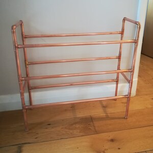 Copper Shoe Rack - Etsy