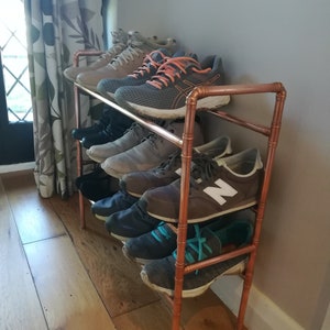 Copper Shoe Rack - Etsy