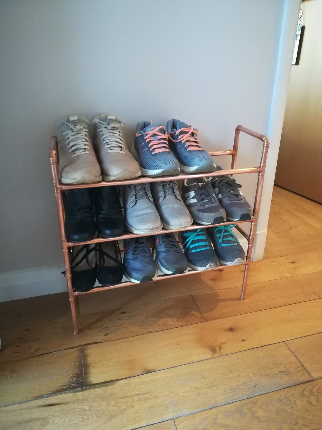 Copper Shoe Rack - Etsy