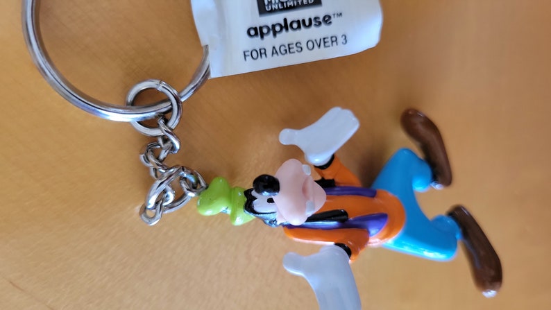 Goofy Key Chain From 1990s NEW - Etsy