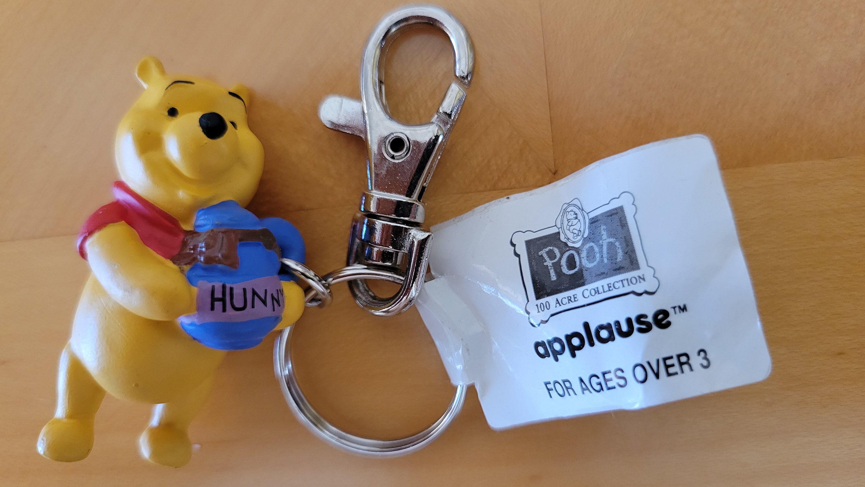 Winnie the Pooh Key Chain From 1990s NEW - Etsy