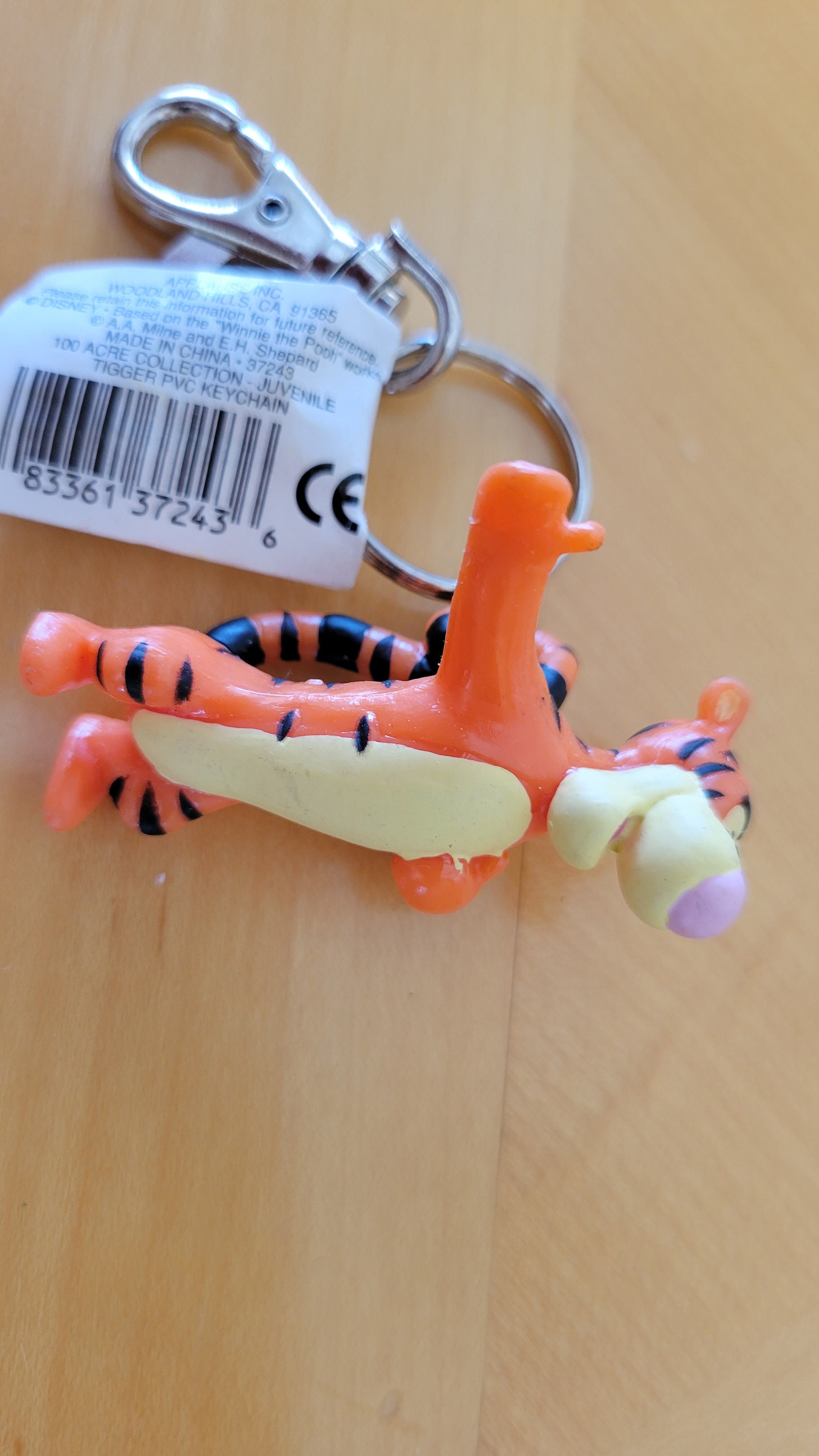 Tigger Key Chain From 1990s NEW - Etsy