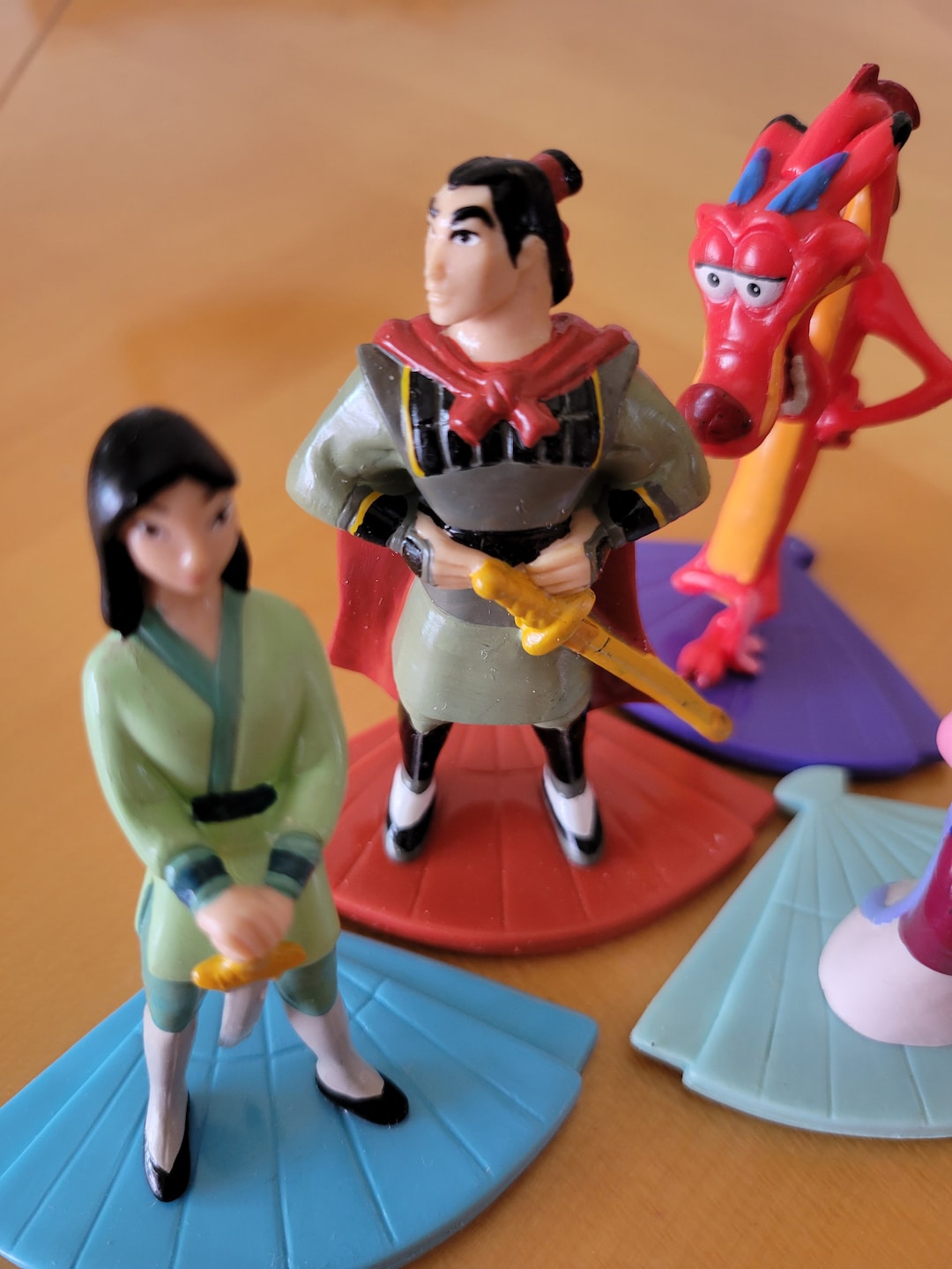 Mulan Fig. Set of 4 NEW From 1990s - Etsy