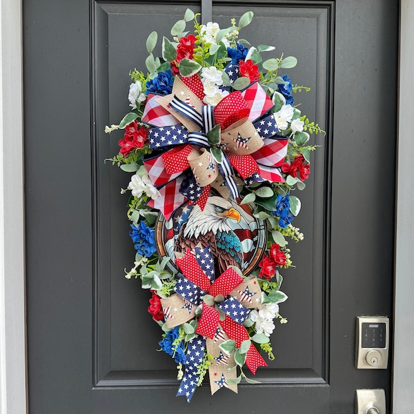 American Eagle Wreath - Etsy