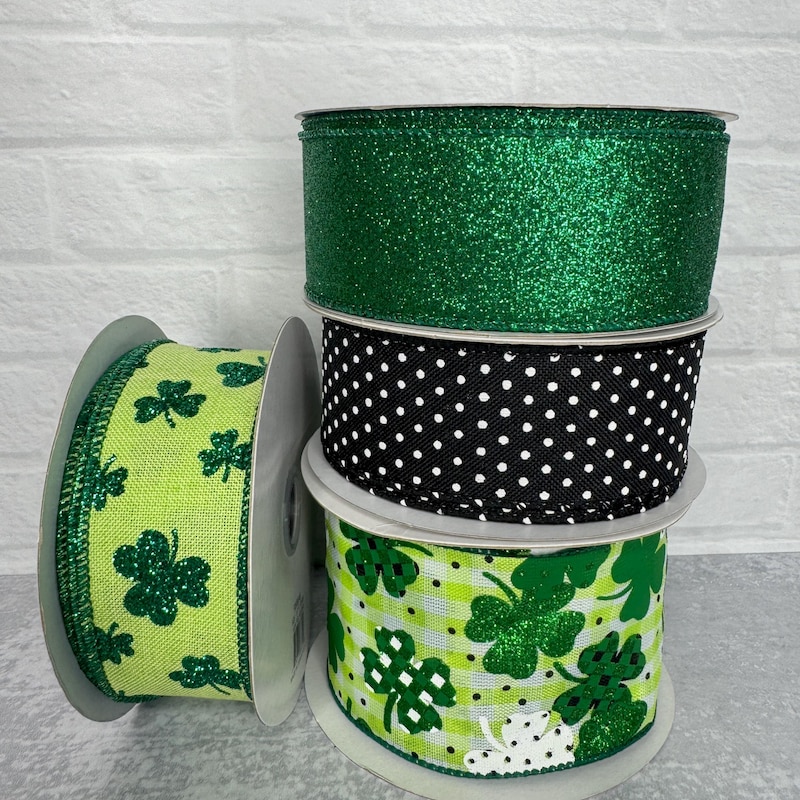 Shamrock Ribbon - Etsy