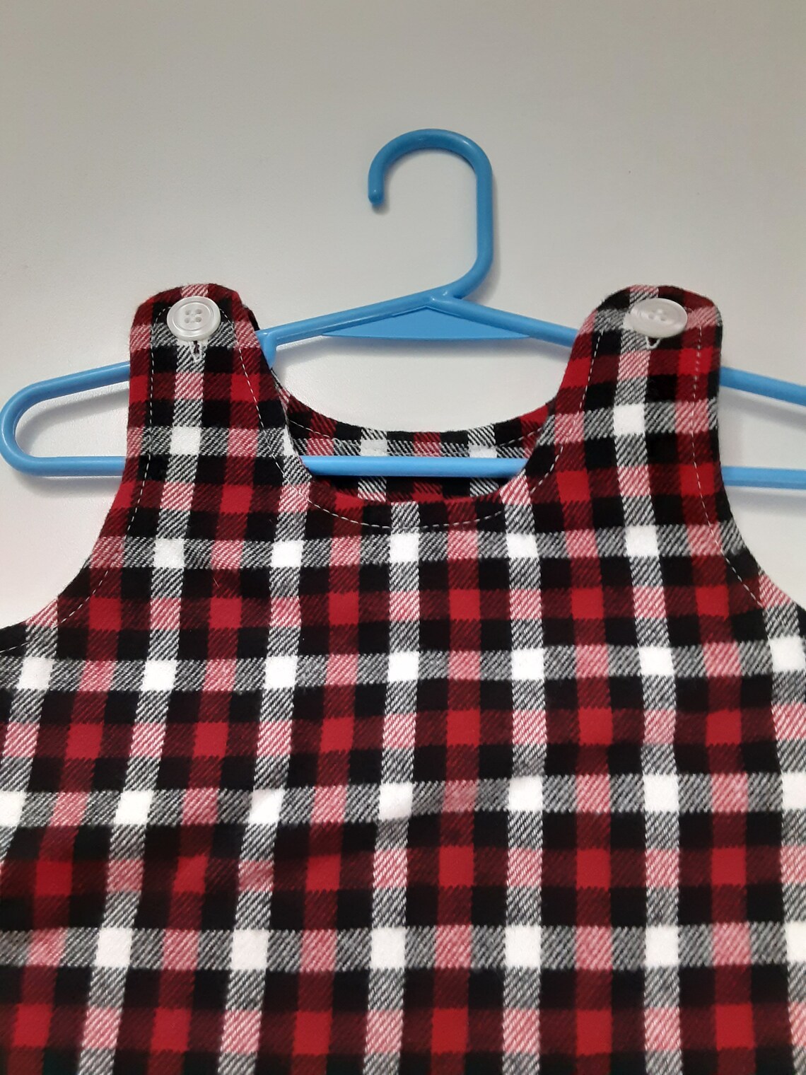 Girls Flannel Jumper - Etsy