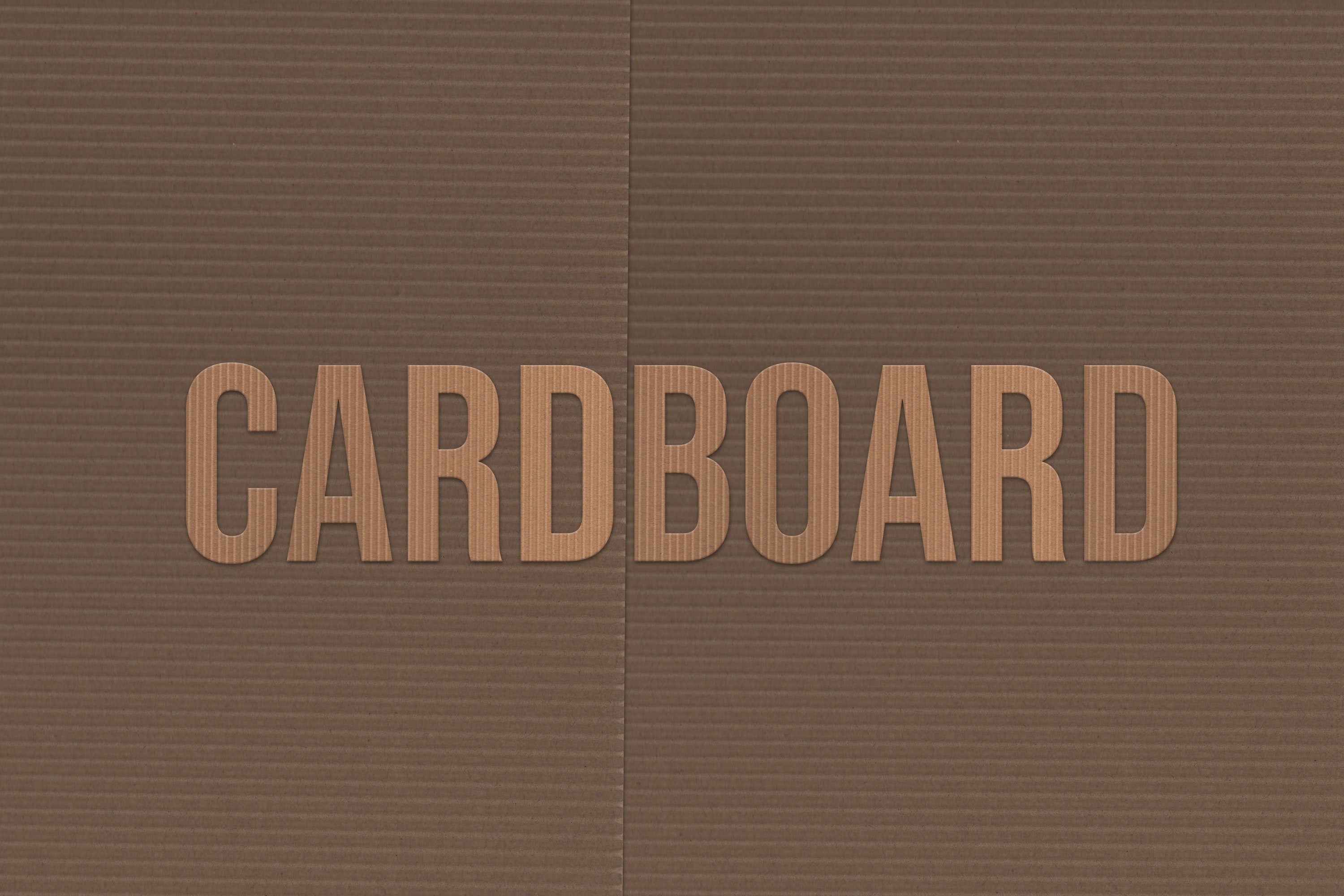 Cardboard Texture JPEG High Quality Scan Overlay Template for Photoshop ...