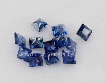 Square Cut Gemstone | Etsy