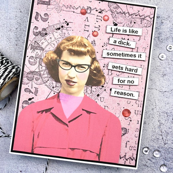 Funny Greeting Card for Friends - Etsy