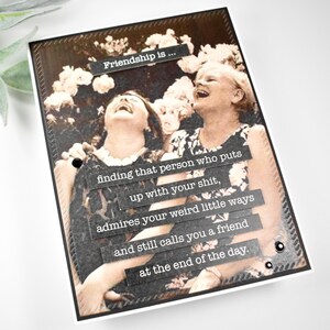 Snarky Friendship Card: Sassy Bestie Greeting, Humorous Vintage Old ...