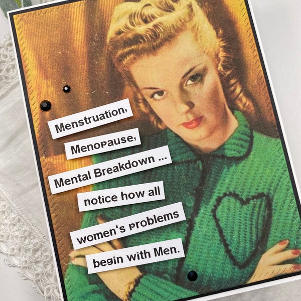 Menopause Greeting Card - Etsy