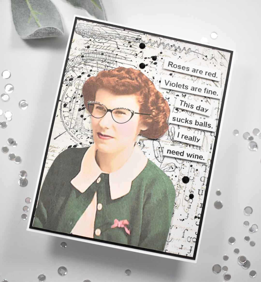 Snarky Card, Funny Card, Hilarious Card, Wine Cards, Sassy Cards, Wine ...