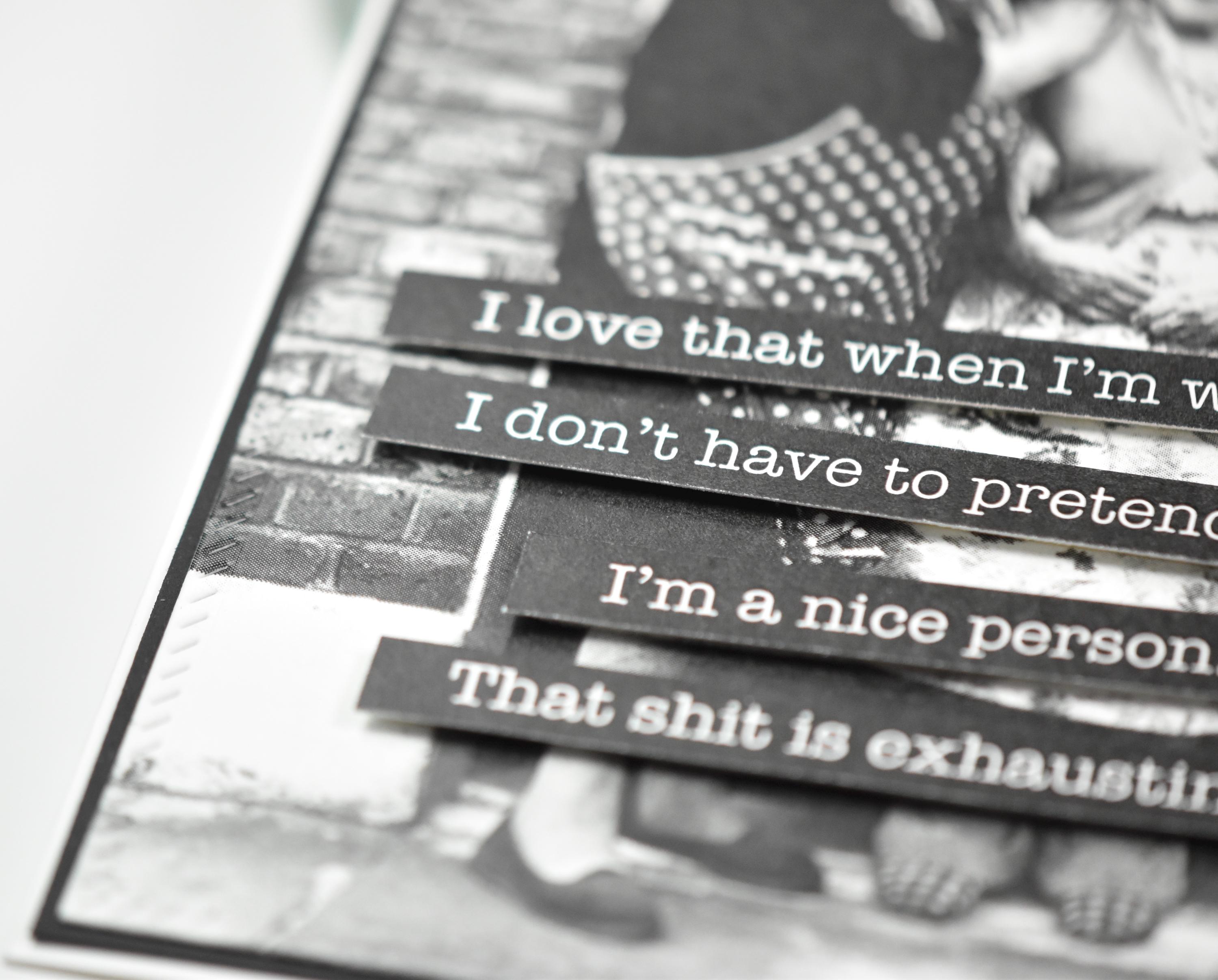 Snarky Old Lady Card: Funny Sarcastic Bestie Handmade Card Hilarious ...