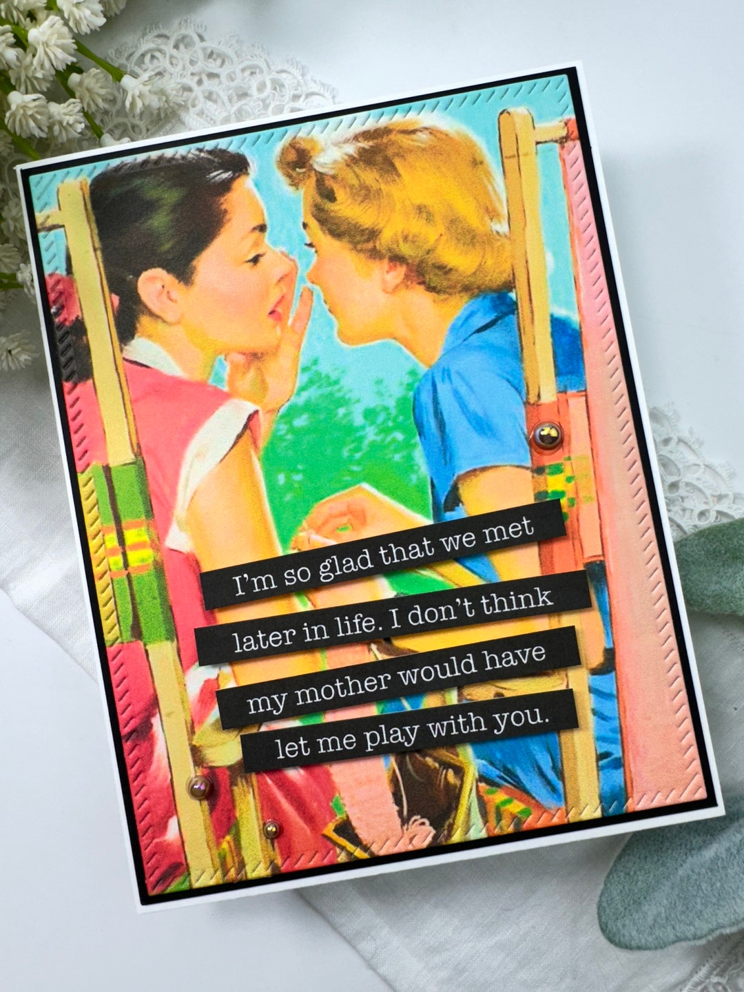 Snarky Friend Card, Sassy, Funny Sarcastic Card, Greeting Card ...