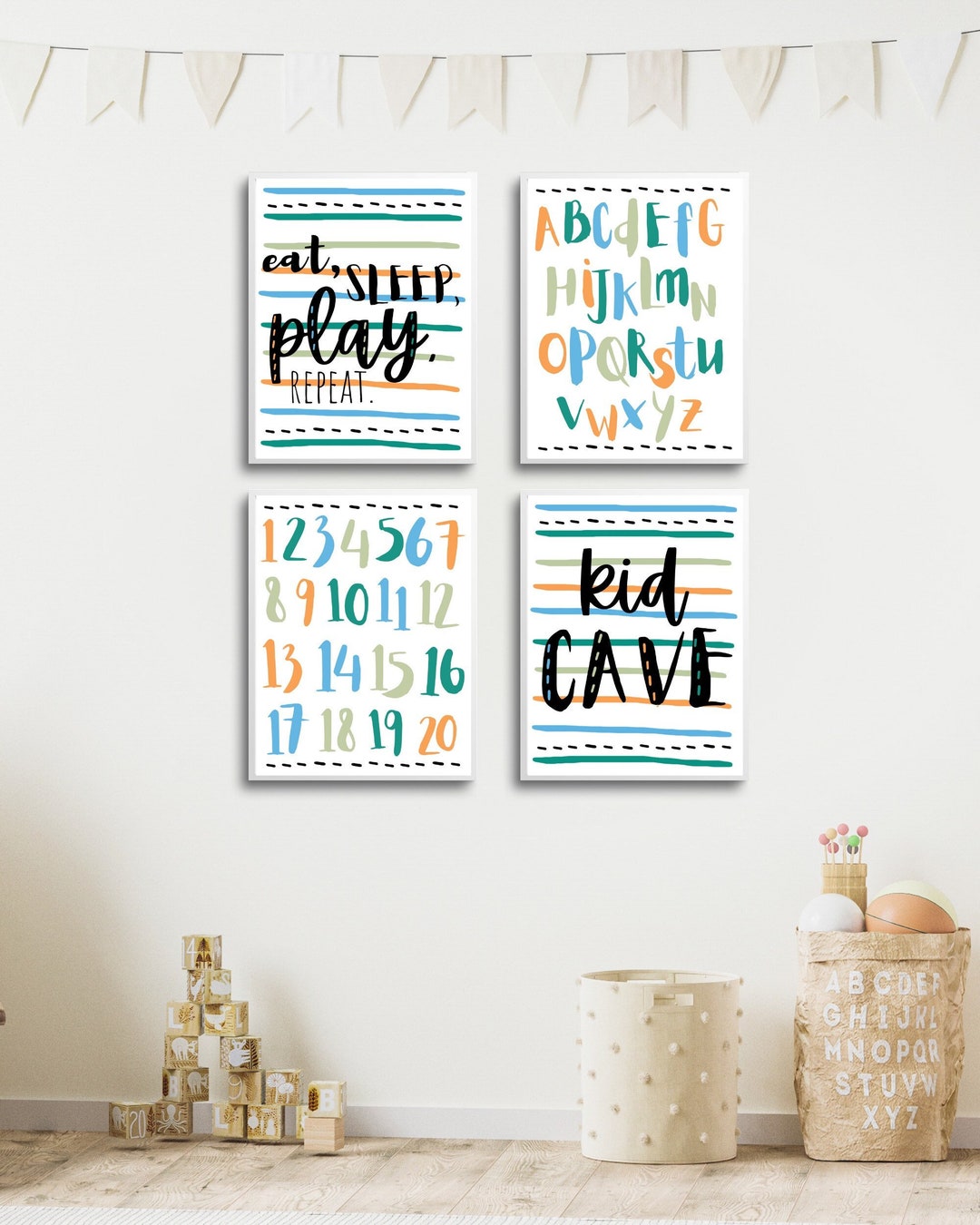 Playroom Sign, Playroom Wall Decor, Playroom Wall Art, Kid Cave Sign ...