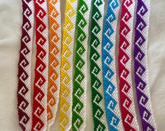 Greek Wave Knotted Friendship Bracelet - Etsy